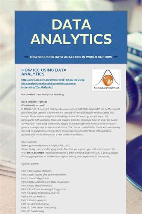 Data Analytics Business Analysis
