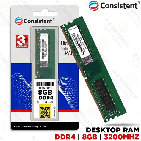 Consistent 8gb Ddr3 1600mhz Desktop Ram