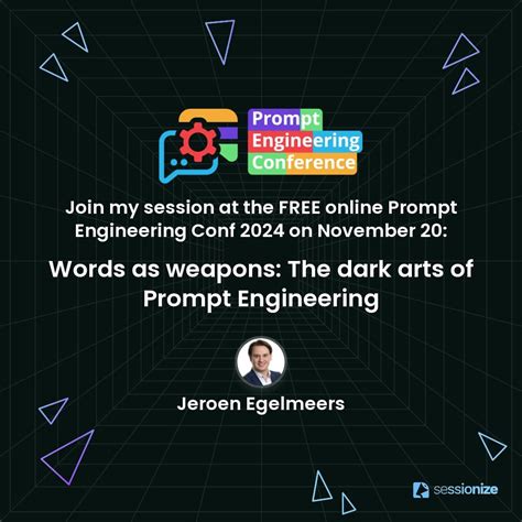 jeroen egelmeers on linkedin generativeai promptengineering