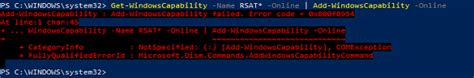 Fix Rsat Tools Installation Error 0x800f0954 On Windows 10 21h2 Akbaraji