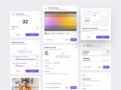 Freebie Modals And Popups — Untitled Ui By Jordan Hughes® On Dribbble
