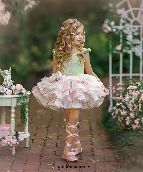 لباس مجلسی بچه گانه دخترانه شیک 2024؛ خیلی وقته دنبالشی و اینجا ببین