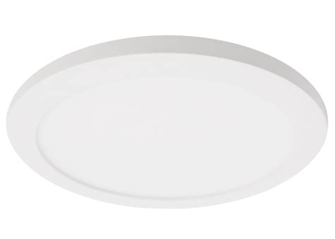 Led Dl60015p Wh 12 Watt Led Plastic Slimline White Disk Ceiling Ligh Hotel Enhancements