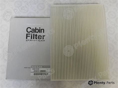 Genuine NISSAN part 27277EN000 Filter, interior air - Plenty.Parts