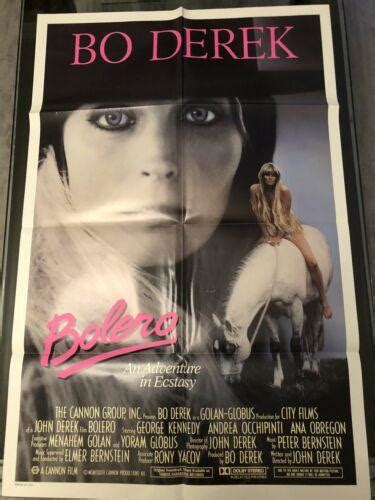 Bolero 1984 One Sheet Bo Derek Very Good Condition 3839610424