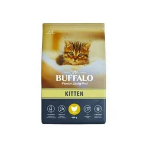 Корм сухой Mr.Buffalo KITTEN сух.д/котят Курица 400г (3 штуки) - купить ...