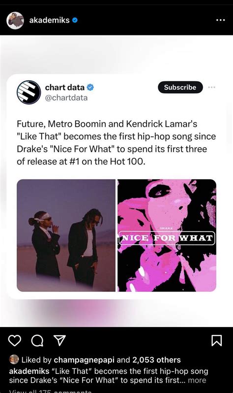 Drake Liked The Pic Lmao Rdrizzy