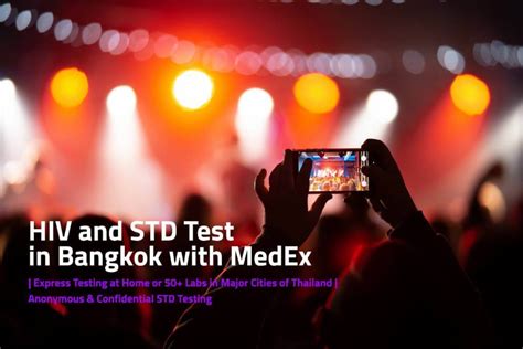 Hiv And Std Test In Bangkok With Medex Express Testing At Home Or 50