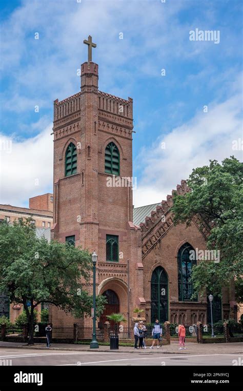 Hoston Texas April 8 2023 Historic Christ Church Cathedral In The
