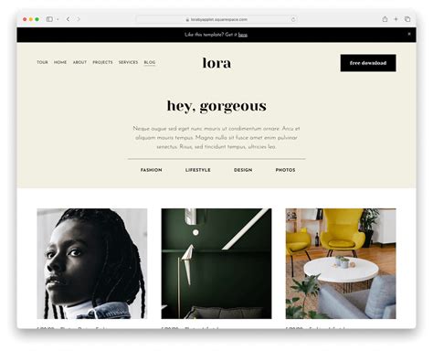 20 Best Squarespace Blog Templates 2025 Colorlib