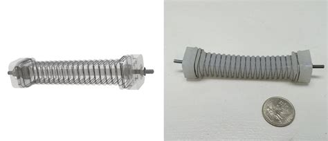 A And B Shows The Cad And Experimental Prototype Of The Soft Linear