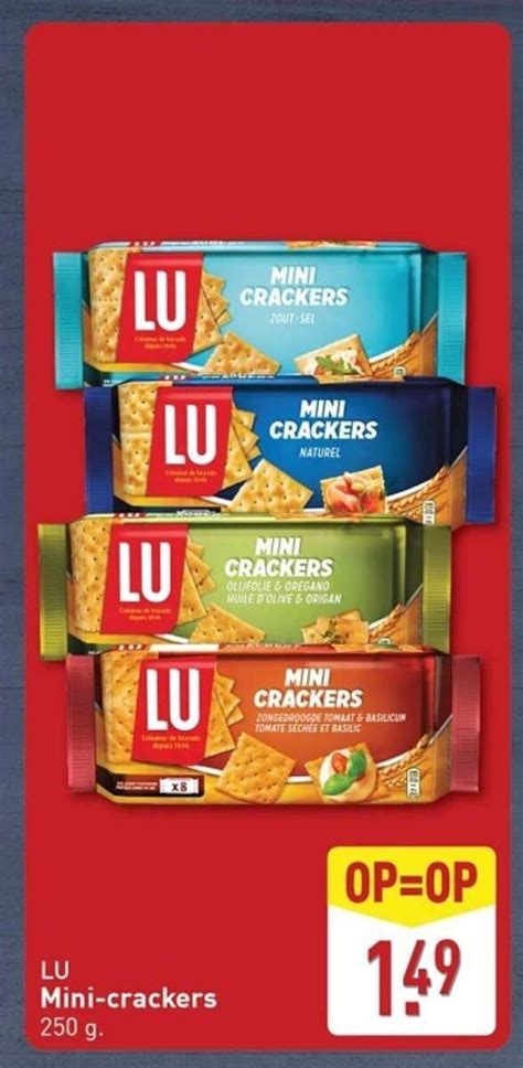 Lu Mini Crackers Aanbieding Bij Aldi Folderfeest Nl