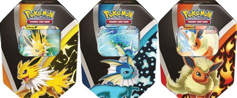 Eevee Evolutions Tin Set 3 Tins En Acheter Sur Ricardo
