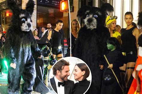 Exes Bradley Cooper And Irina Shayk Reunite For Halloween Trick Or