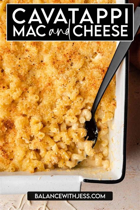 Ultimate Comfort Cavatappi Mac And Cheese Recipe