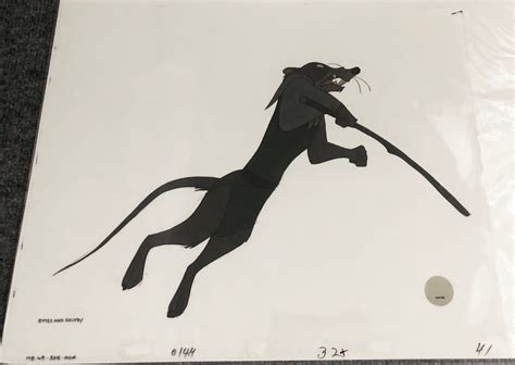 Don Bluth Secret Of Nimh Justin 1982 Original Production Animation Cel