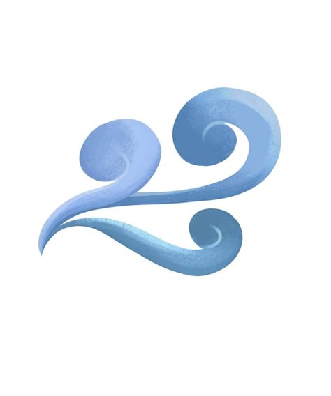 Premium Vector Illustration Windy Cute Vector