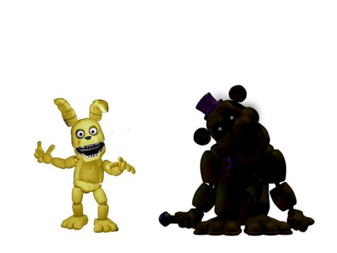 Fixed Plushtrap And Ghostly Fredbear R Fivenightsatfreddys