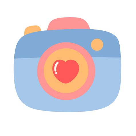 Camera With Heart Icon 18818123 Png