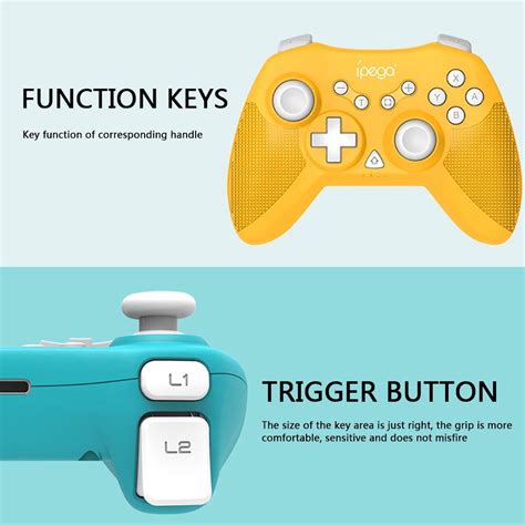 Ipega Wireless Mini Controller For N Switch Android Devices Windows Pc P3 Green Pg Sw022d