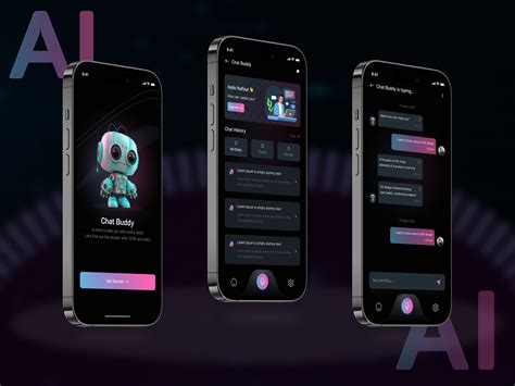 Prompt And Chat With Ai Mobile App Ui Ux Design Behance