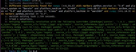Poetry Is Extremely Slow When Resolving The Dependencies · Issue 2094 · Python Poetrypoetry