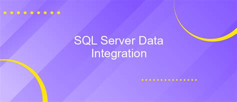 Sql Server Data Integration Apix Drive