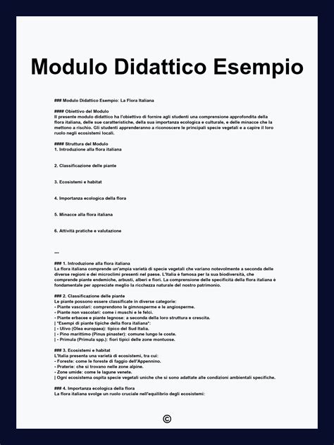 Esempio Didattico