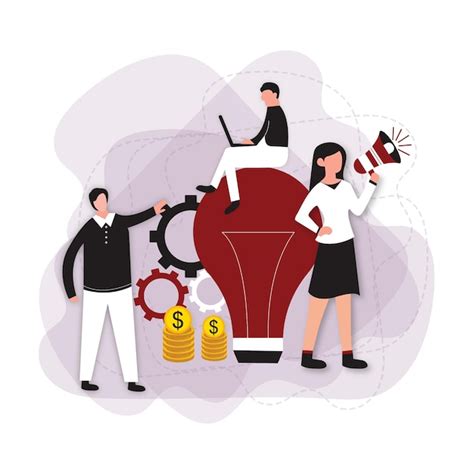 Concepto Idea Creativa Vector Premium