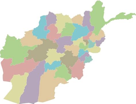 441 Afghanistan Blank Map Images Stock Photos 3D Objects Vectors