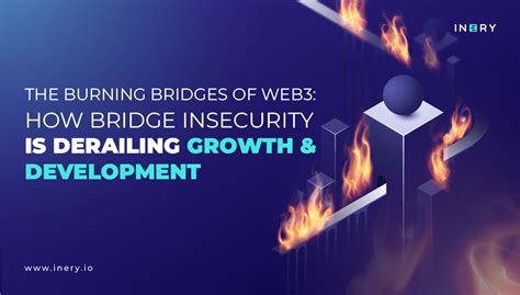 Inery DLT Blog The Burning Bridges Of Web3 How Bridge Insecurity