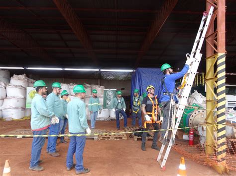 Curso Segurança No Trabalho Em Altura Nr 35 Realizado Nos Dias 23 24