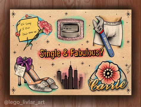 Im A Tattoo Artist And I Did This Fun Tattoo Flash Sheet Inspired Sex