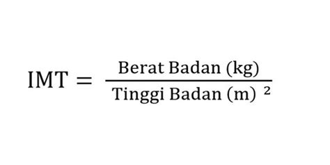 Bagaimana Cara Menghitung Indeks Massa Tubuh Yang Benar