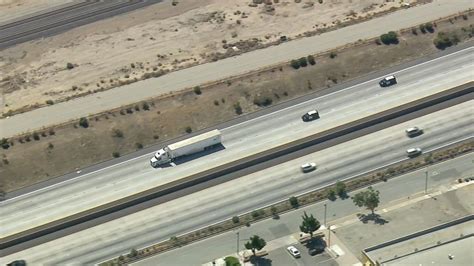 Stolen Semi Truck Leads Officers On Freeway Chase In California Abc News