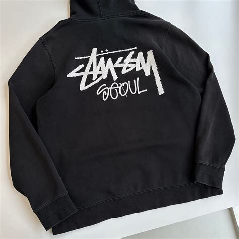 스투시 00‘s 챕터 서울 빅로고 후드티 후루츠패밀리