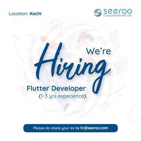 Anas Aji Muhammed On Linkedin Flutterdeveloper Softwaredevelopment Jobhiring Job2022 Hiring