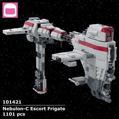 Lego Nebulon C Escort Frigate Instructions Ky E Bricks