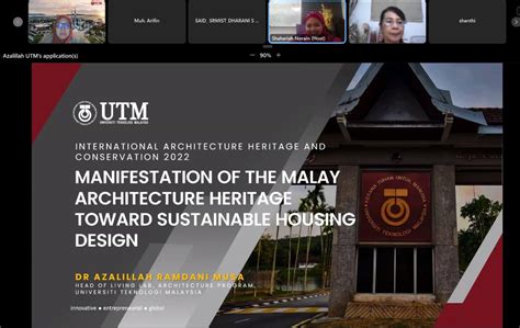 International Architecture Heritage And Conservation Colloquium 2022 Brings Together Heritage