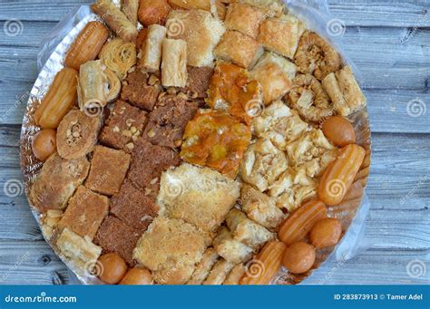 Arabic Sweets Cuisine Middle Eastern Syrian Egyptian And Turkish