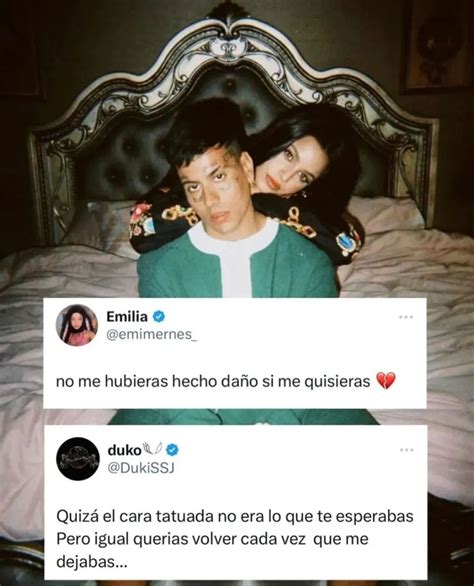 Los Enigmáticos Tuits De Duki Y Emilia Mernes ¿qué Pasa En La Pareja