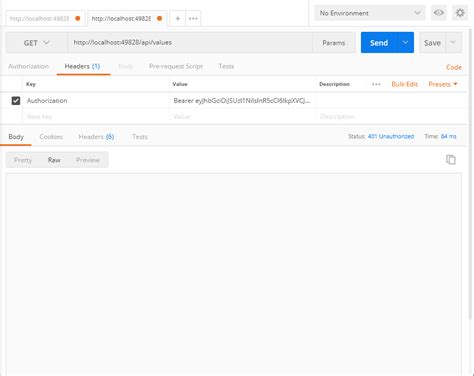 Jwt Authorization Net Core Always Return Unauthorized