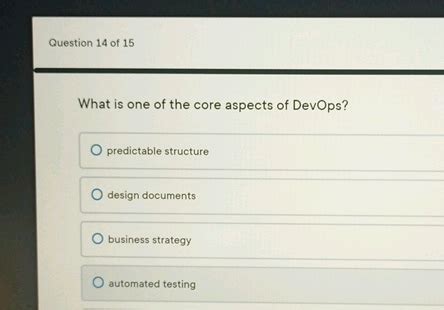 Question 14 Of 15 What Is One Of The Core StudyX