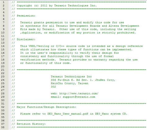 Solved 1 In The Following Code From Quartus Identify