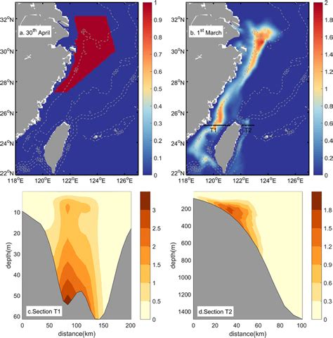 A The Small Perturbations Of Passive Tracers On April 30 B The Download Scientific Diagram