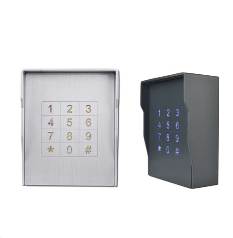 IP Touch Keypad Metal Standalone Access Control For Door Lock China Access Control And
