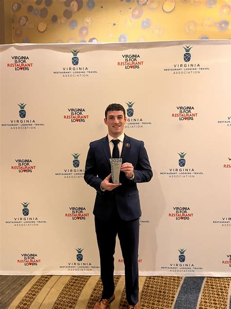 I Am Thrilled To Announce That I Have Been Honored With The Virginia Restaurant Lodging