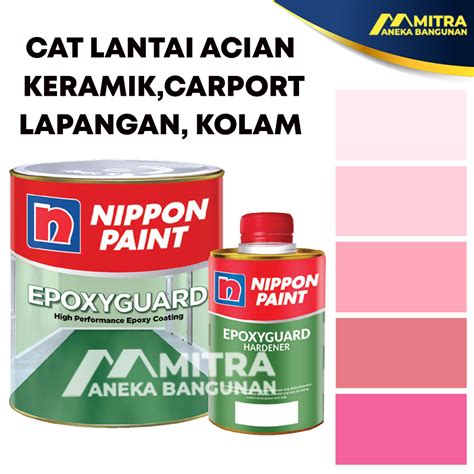 Jual Cat Lantai Epoxy Guard 1 Kg Pink Lilac Cat Lantai Acian Keramik