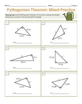 Pythagorean Theorem Mixed Practice By Belo Betty Babe TPT
