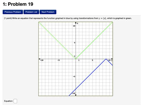 Solved 1 Problem 19 Previous Problem Problem List Next